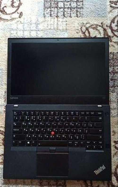 Ноутбук Lenovo Thinkpad T470 16GB, 256SSD, full HD