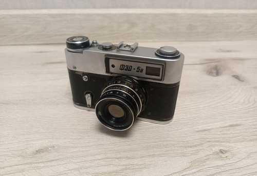 Пленочный фотоаппарат фэд-5в, смена 8м