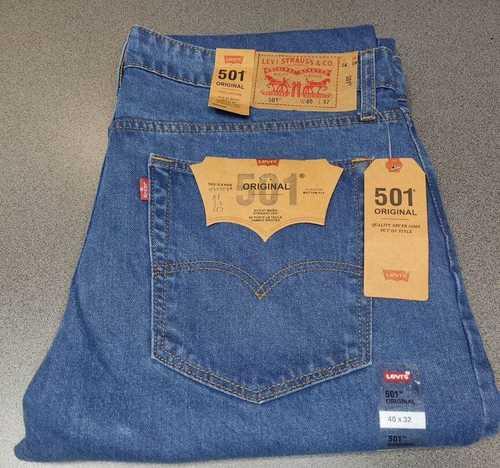 Мужские джинсы Levis 501 W40