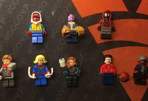 Lego минифигурки Marvel