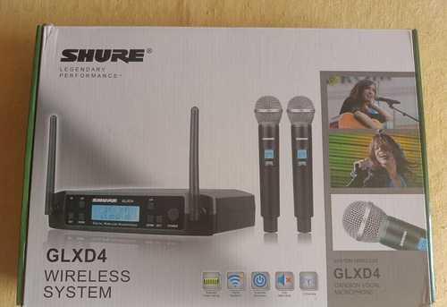 Микрофоны Shure glxd 4 beta 58 новые