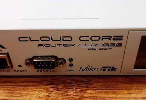 Маршрутизатор Mikrotik CCR1036-8G-2S+