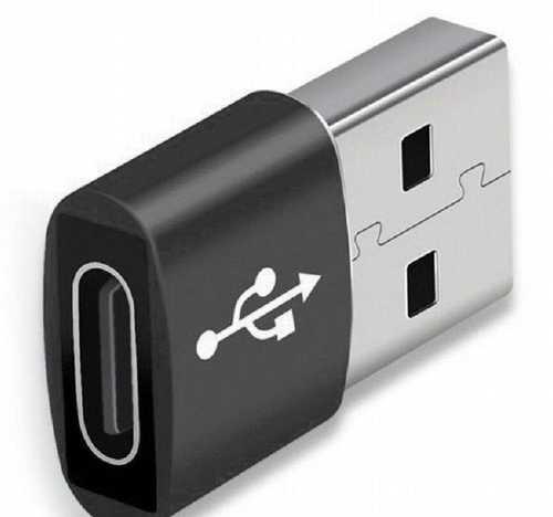 Bion переходник USB Type-A (M) - USB Type-C (F), OTG, USB 3.0 BXP-A-usbam-usbcf