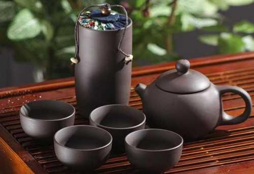 Набор для чайной церемонии керамический «Шоколад»