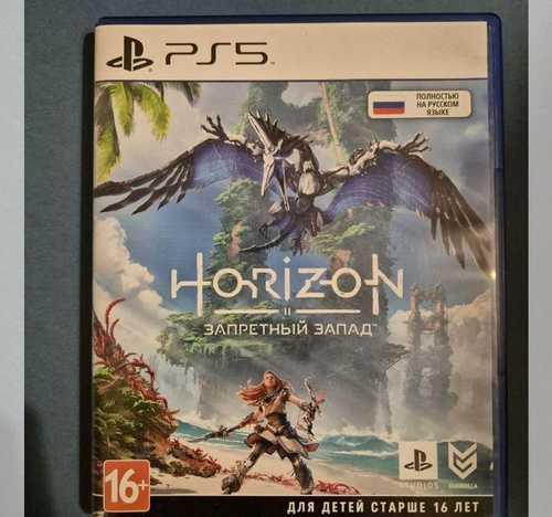 Horizon forbidden west ps5 диск