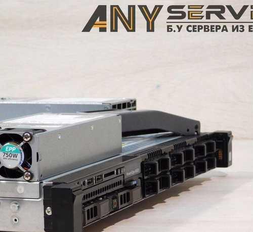 Сервер Dell R630 2x E5-2637v3 32Gb S130 8SFF