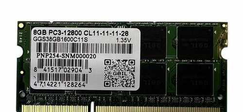 Оперативная память GeIL 8 гб ddr3l 1600 мгц CL11