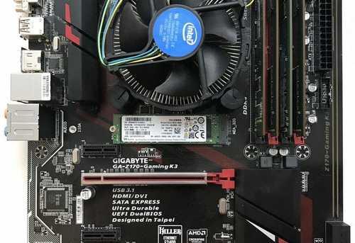 Мат. плата: GA-Z170-Gaming K3 (Gigabyte)