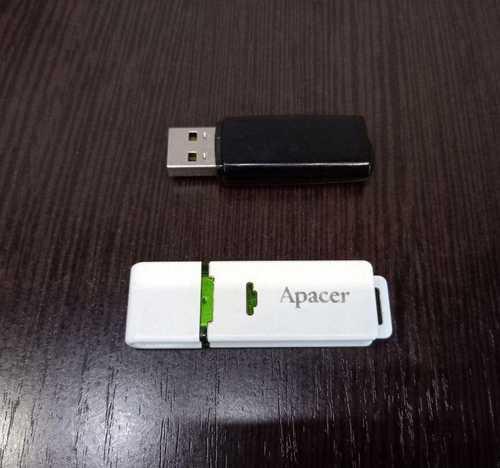 Флешки USB Apacer 8GB и 1GB (цена за обе)