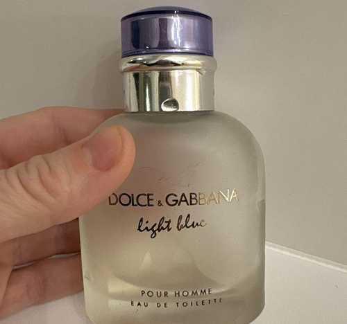 Dolce gabbana light blue pour homme 75 ml