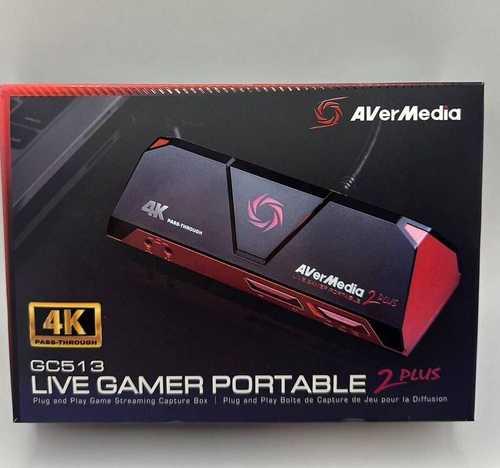 Карта захвата avermedia live Gamer Portable 2 plus