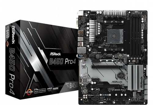 Материнская плата Asrock B450 PRO4