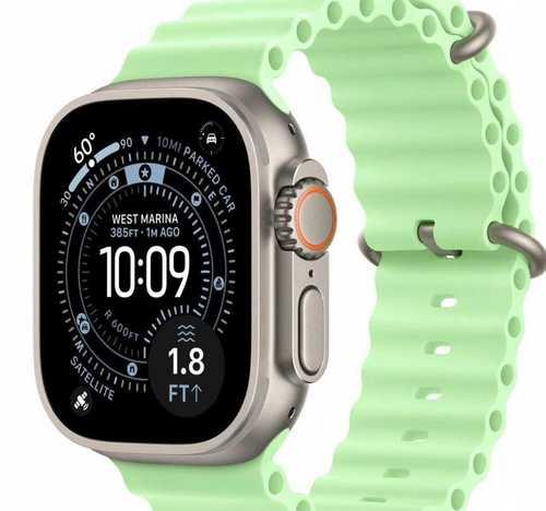 Apple Watch Ultra 3 (2025) 49мм Natural Ocean Band