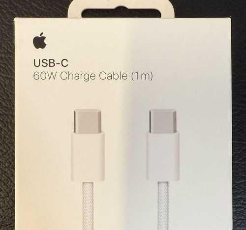 Кабель Apple 60W USB-C Charge Cable 1m