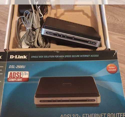 Роутер adsl D-Link DSL-2500U