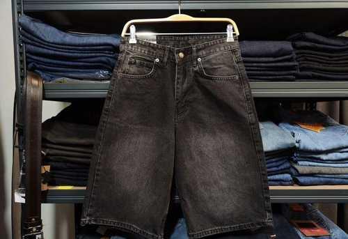 Шорты джинсовые широкие