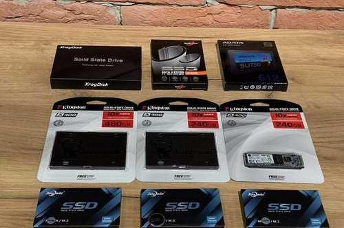 Новый SSD 120/240/480/512