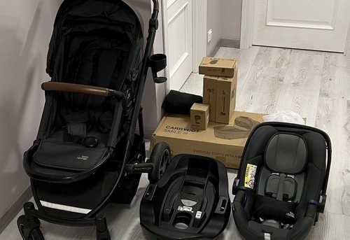 Britax romer smile 3. Коляска+кресло+база