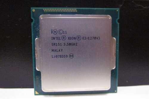 Процессор Intel Xeon E3-1270V3 3500MHz