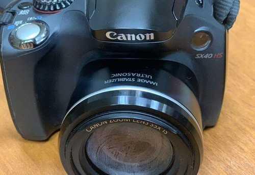 Компактный фотоаппарат canon SX40HS