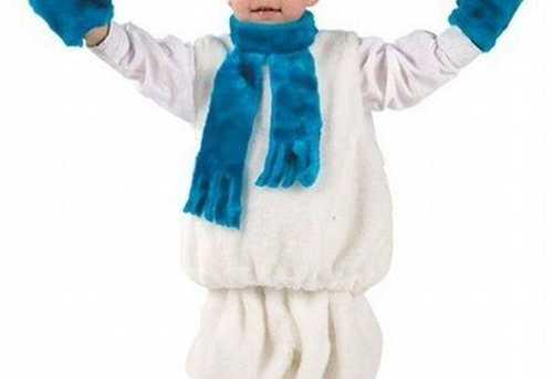 Снеговик новогодний костюм для утренника в детсад