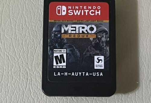 Metro redux nintendo switch картридж