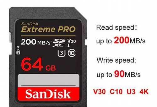 Sandisk 64gb extreme pro
