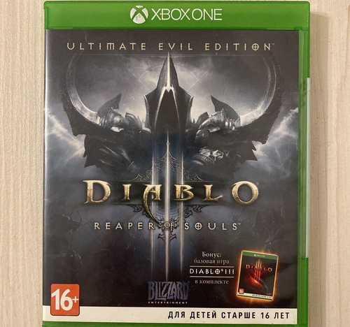 Diablo 3 ultimate evil Xbox one series