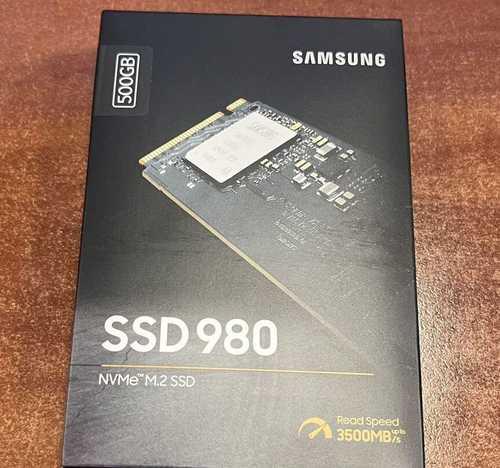 Накопитель Samsung 980 SSD 500GB M.2 MZ-V8V500BW