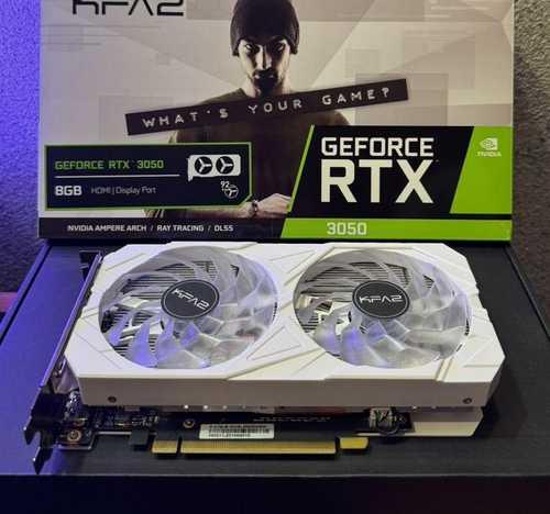 Видеокарта KFA2 GeForce RTX 3050 8GB White