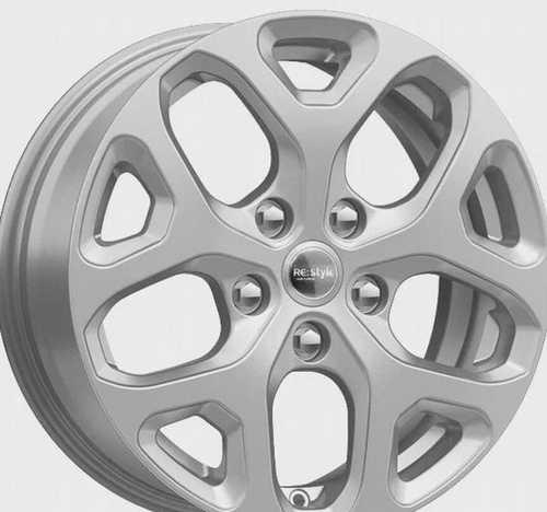 K&K кс869 6.5xR16/4x100 ET 43 Dia 60.1 Сильвер