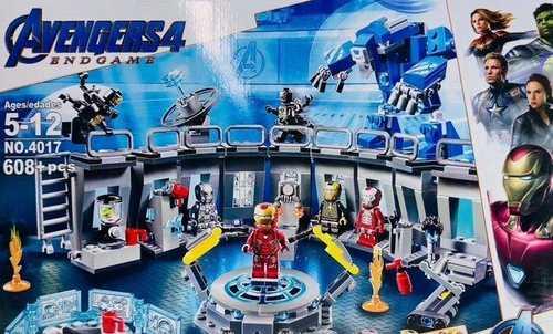 Лего "Мстители: Лаборатория Железного Человека"