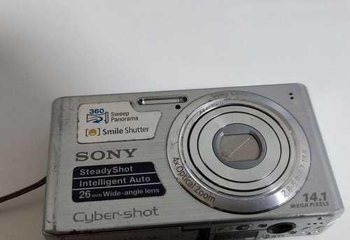 Компактный фотоаппарат sony cyber shot w610