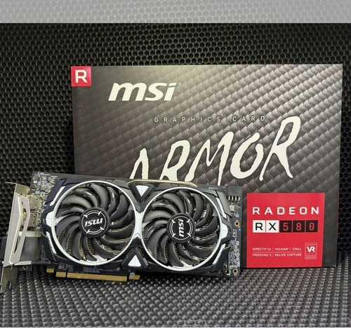 RX 580 MSI Armor 8Gb ( скупка, Трейд ин)