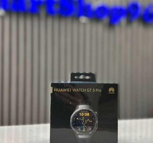 Huawei Watch GT 5 Pro 46mm Black RU новые часы