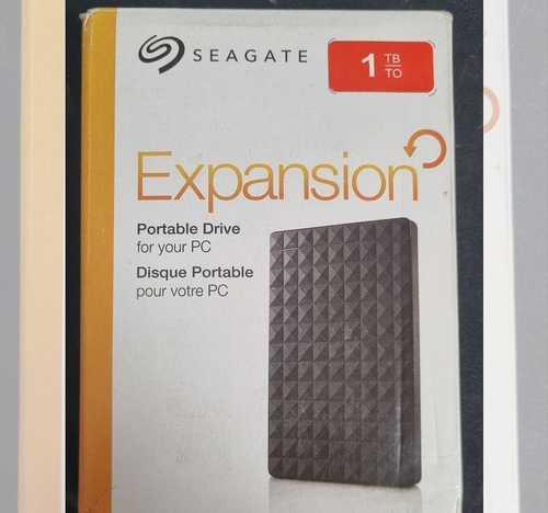 Переносной жёсткий диск seagate 1TB