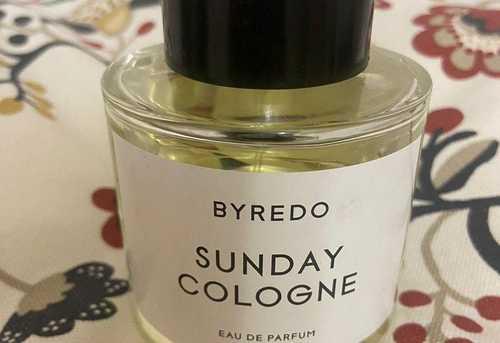 Туалетная вода byredo sunday cologne