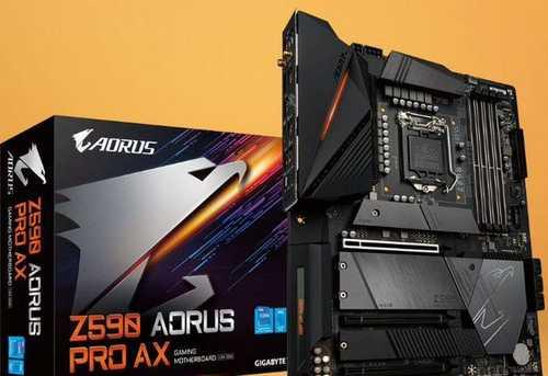 Z590 aorus PRO AX с процессором i7 11700f