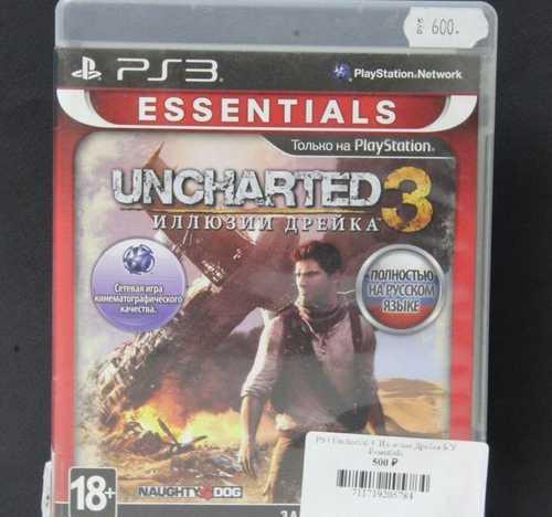 PS3 Uncharted 3: Иллюзии Дрейка Б/У