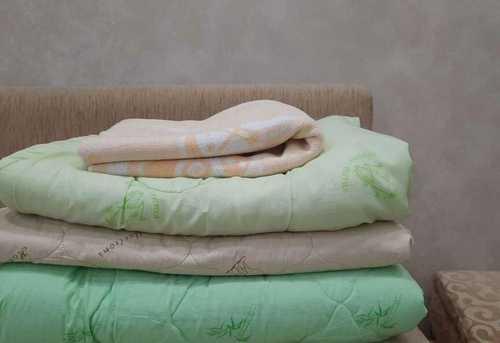 Детское одеяло, верб.шерсть, бамбук, комплект детс