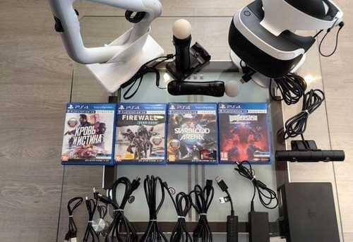 Sony playstation шлем VR PS4-5