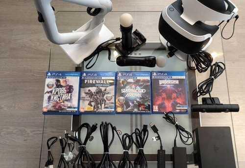 Sony playstation шлем VR PS4-5