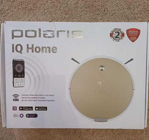 Робот пылесос polaris pvcr 0735 IQ Home golt