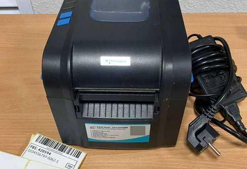 Термопринтер этикеток Xprinter XP-370B Black