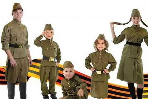 Прокат аренда военных костюмов для детей