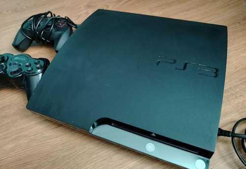 Игровая приставка PS3 Slim 250 gb прошитая