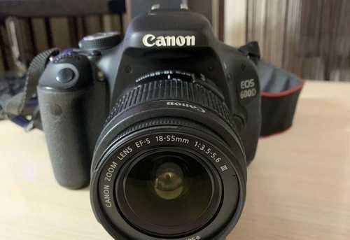 Зеркальная фотокамера Canon 600D
