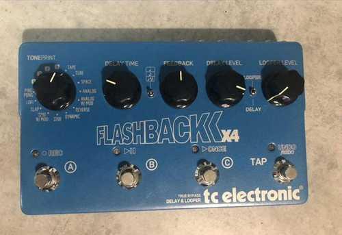 Гитарная педаль tc electronic Flashback x4 Delay