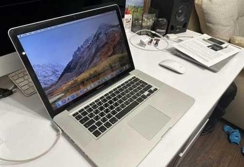 MacBook Pro 15 (2010), 256 ГБ, Core i5, 2.53 ГГц, RAM 6 ГБ, GeForce GT 330M 0.25 ГБ