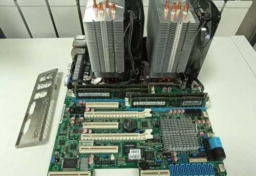 Системная плата Asus Z9PA-D8 с двумя процессорами